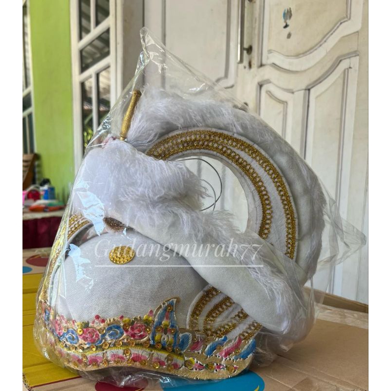 Jual MAHKOTA IRAHIRAHAN ANOMAN WAYANG ORANG IRAH IRAHAN ANOMAN KULUK ...