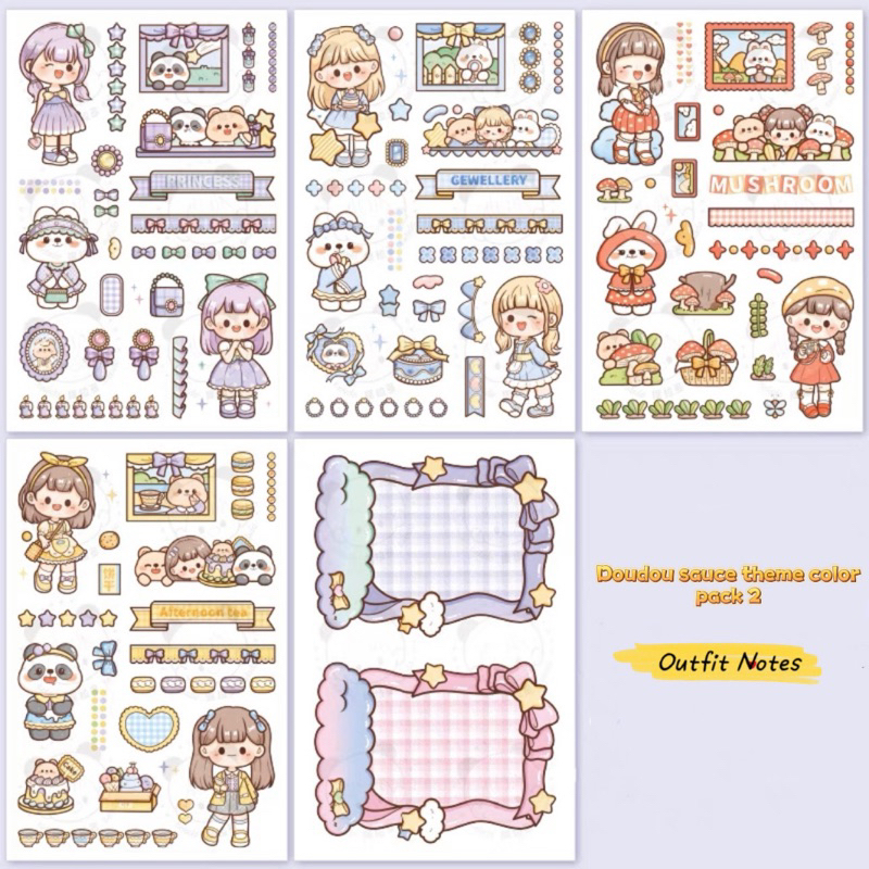 Jual Stiker Cutting Telado Dodojam 5Pcs - Stiker Telado | Stiker ...