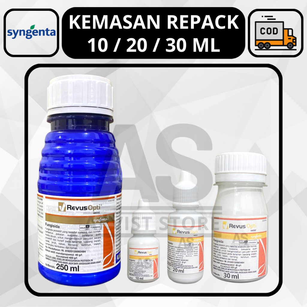Jual Fungisida REVUS OPTI 440SC Kemasan Repack 10 / 20 / 30 ml Bahan ...