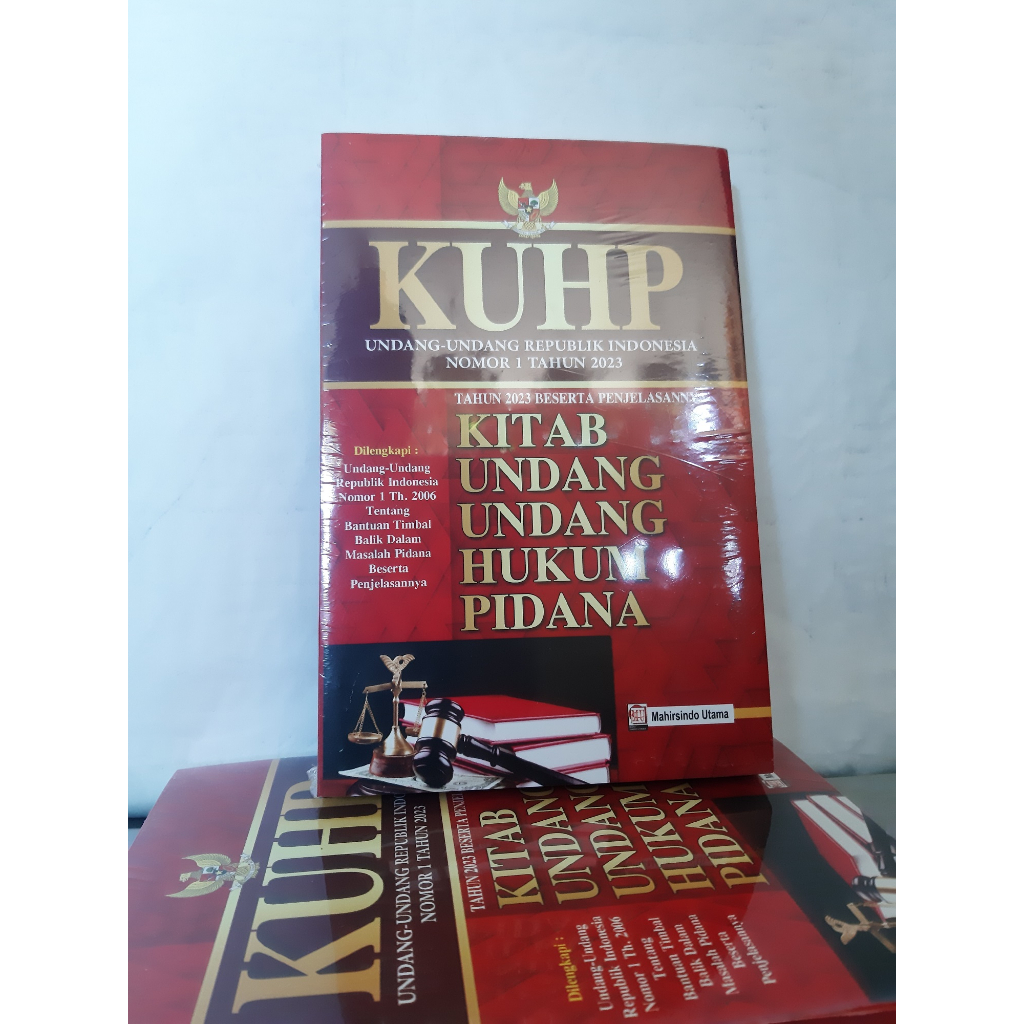 Jual BUKU KUHP-KITAB UNDANG-UNDANG HUKUM PIDANA 2023-MU | Shopee Indonesia