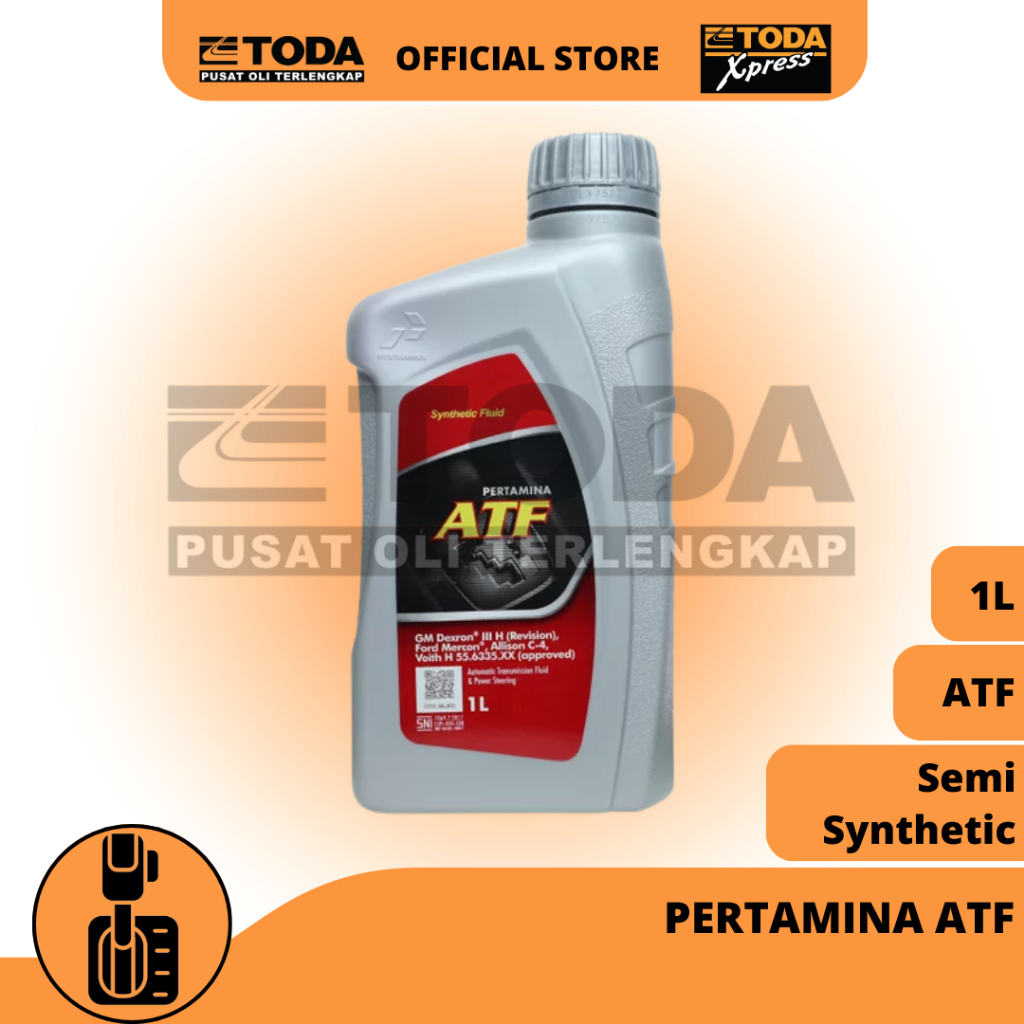 Jual Oli Pertamina ATF Dexron 3 1L Oli Transmisi Matic Original | Shopee Indonesia