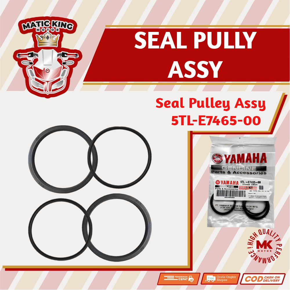 Jual Seal sil puli pully assy Yamaha Mio Smile Sporty Soul Fino Karburator 5TL-E7465-00 + Oring ...