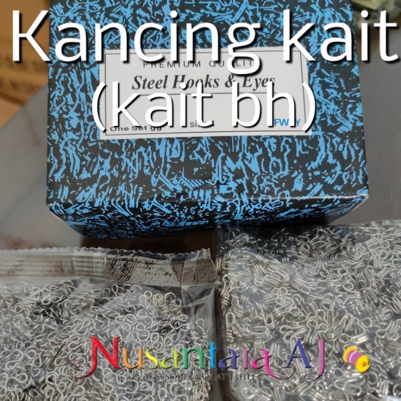 Jual Hak kait / Kait BH / Kait bra / Kancing kait per lusin | Shopee ...