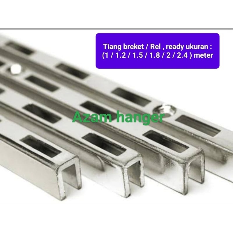 Jual Besi breket / besi rel 120cm | Shopee Indonesia