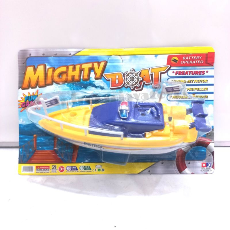 Jual Mainan Anak Kapal Mighty Boat no IM-9211BC | Shopee Indonesia