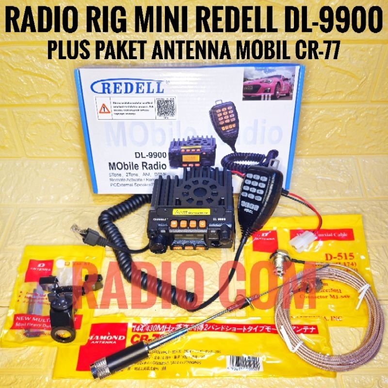 Jual JUAL RADIO RIG MINI DUALBAND WEIRCOM WR 9800 MIRIP REDELL DL9900 ...