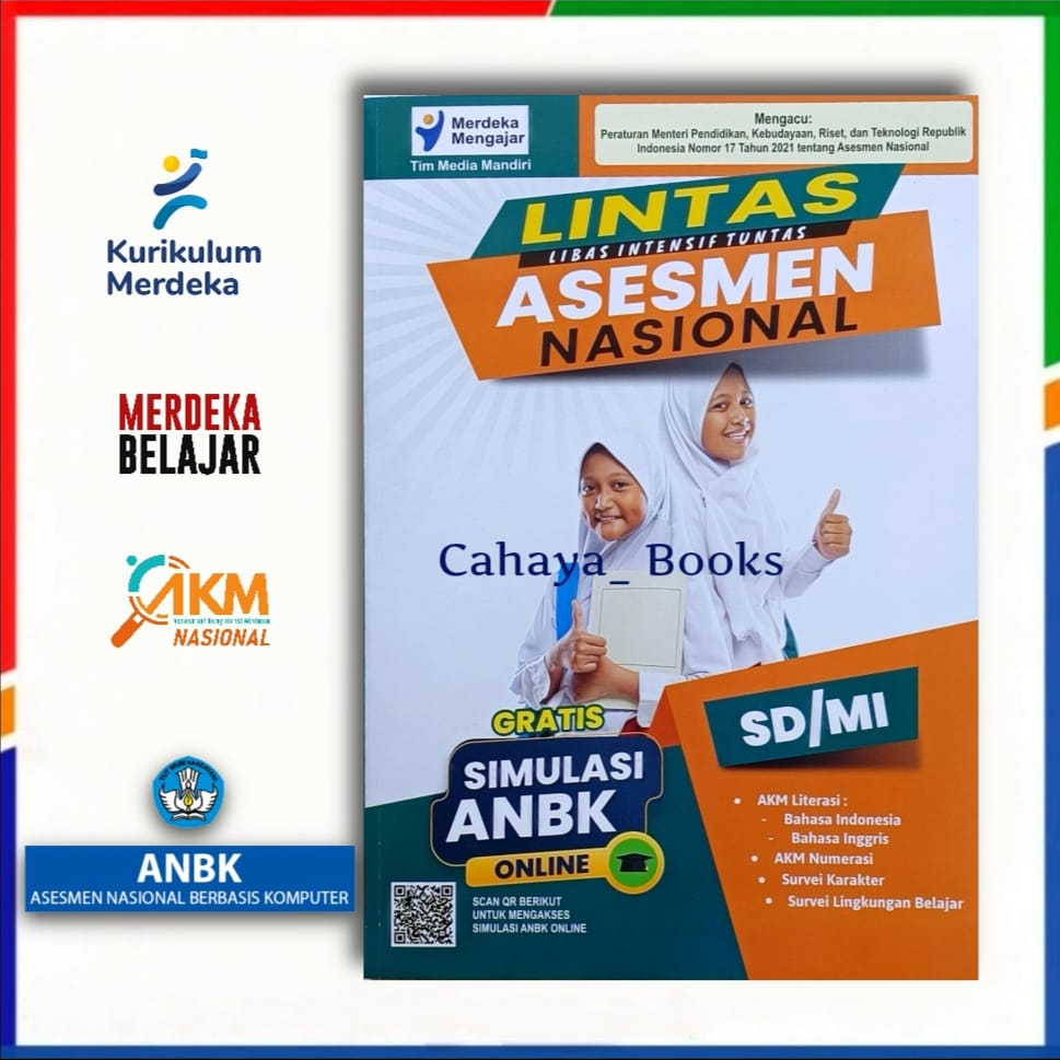 Jual Buku Asesmen Nasional Untuk SD/MI - Buku ANBK AKM Untuk SD/MI Plus ...