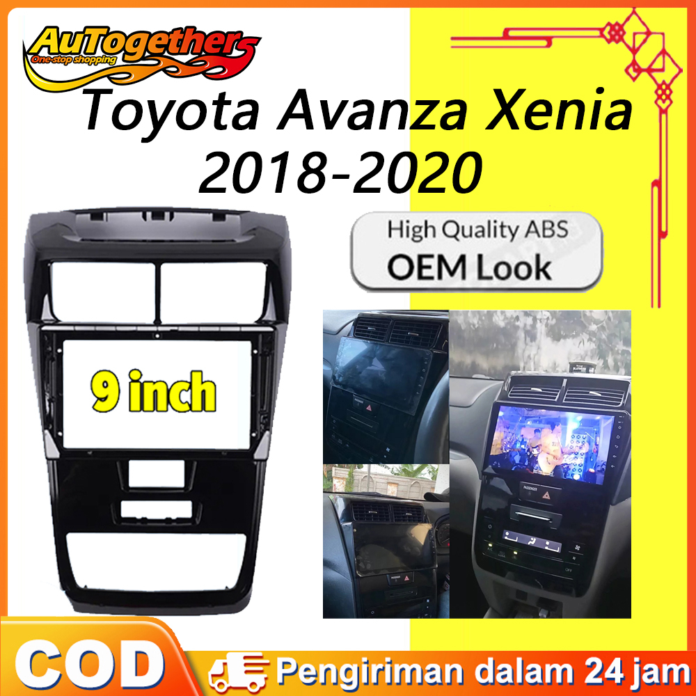 Jual Frame Head Unit Android 9 inch Toyota Avanza Xenia 2018 - 2020 ...