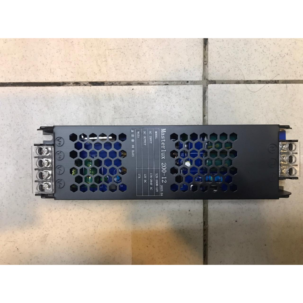 Jual Trafo LED Strip Slim 17A 12v 200 W Power Supply Slim | Shopee ...