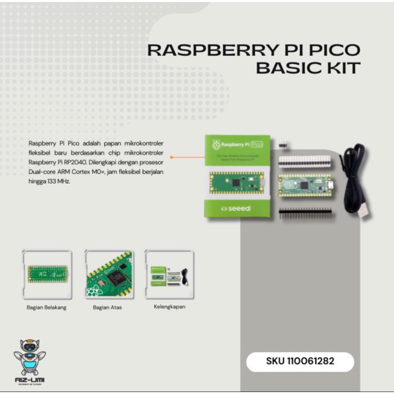 Jual Raspberry Pi Pico Basic Kit | Shopee Indonesia