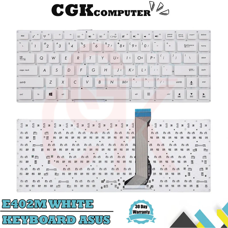 Jual Keyboard Laptop Asus E402 E402M E402MA E402SA E402S E403SA E402N Black | Shopee Indonesia