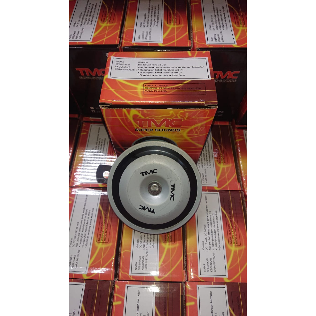Jual KLAKSON MOBIL KLAKSON DISC SUPER SOUND 24V VOLT - TMC | Shopee ...