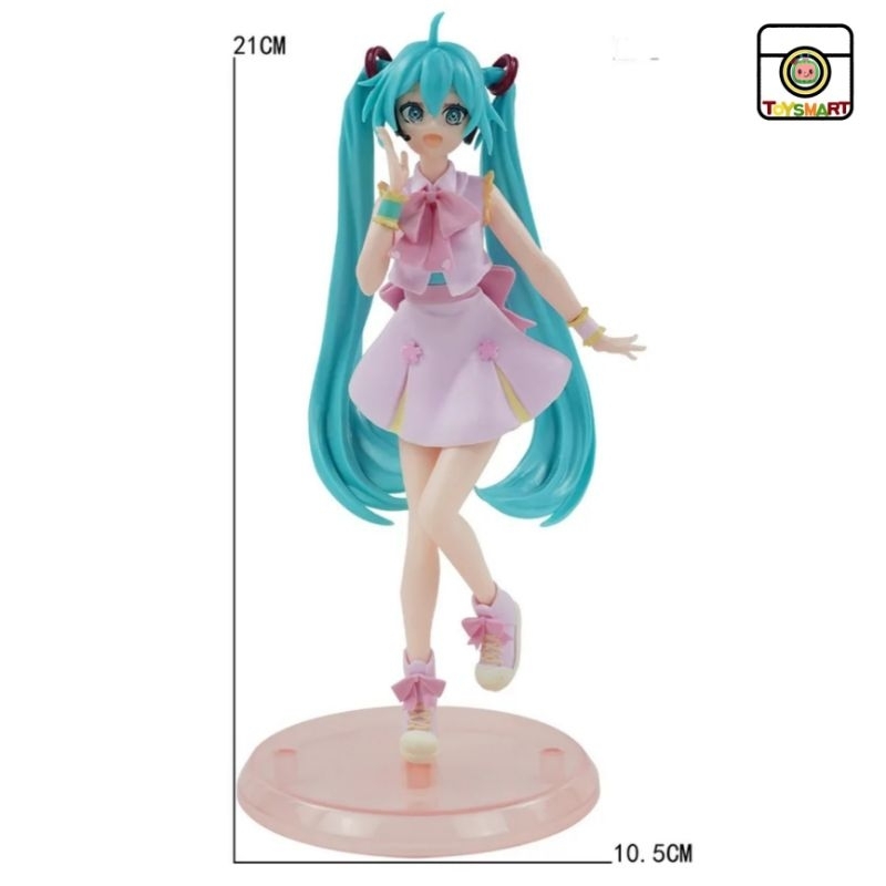 Jual Figure Anime Hatsune Miku Cute Kawai Virtual Miku Manga Patung ...