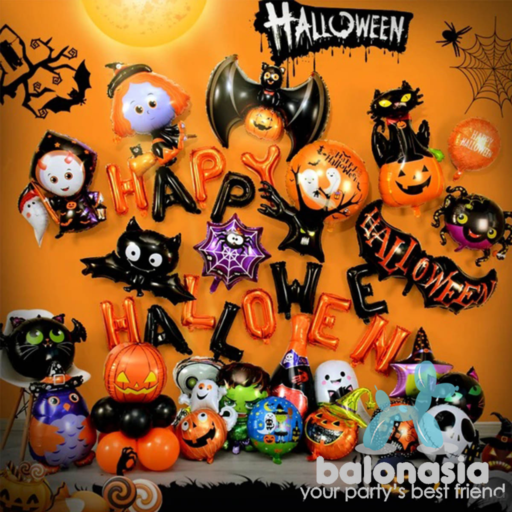 Jual Dekorasi Halloween / Balon Foil Halloween Set Baru | Shopee Indonesia