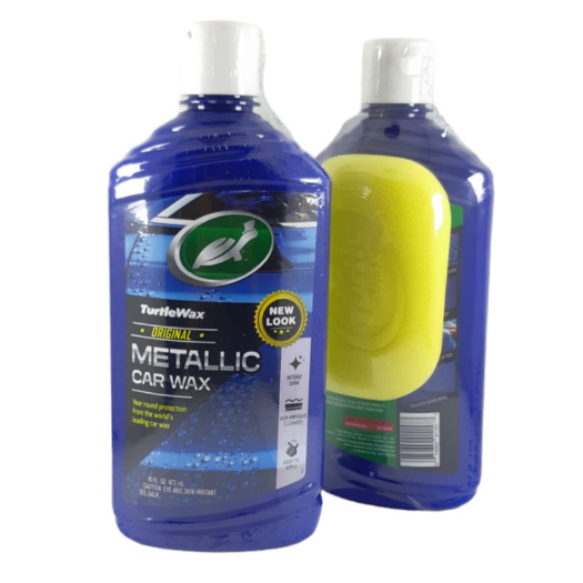 Jual Turtle Wax Metallic Car Wax PTFE Liquid 473mL Original Pelindung ...