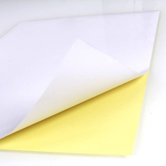 Jual KERTAS STICKER HVS A4 F4 DOFF GLOSSY 170GSM ISI 50PCS | Shopee ...