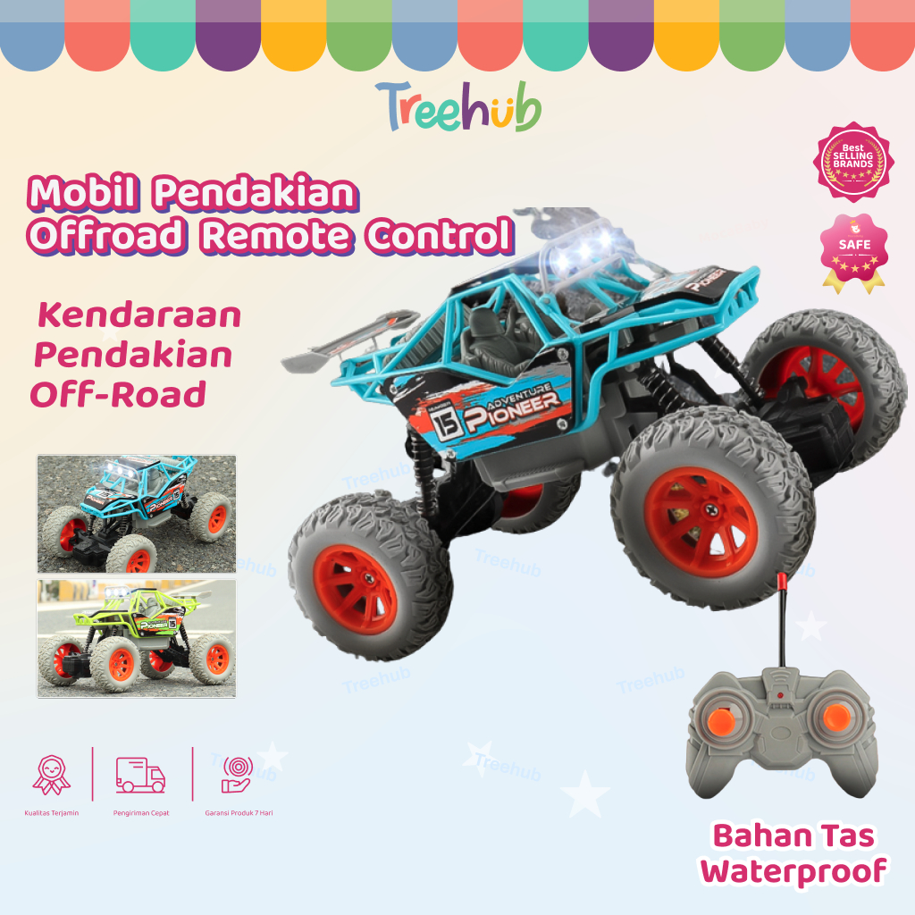 Jual Treehub Mobil Remote Control Alloy Off-Road Car Mainan RC Mobil ...