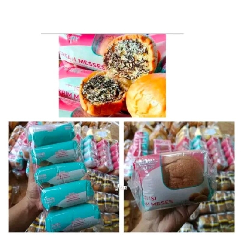 Jual Roti Jordan bakery isi Cream Messes (1 pack isi 10 bks) | Shopee Indonesia
