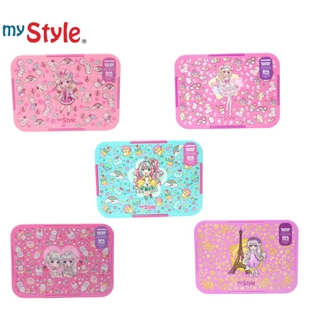 Jual My Style TM 1186 Chibi Series Lunch Box for Girls - Kotak Bekal ...