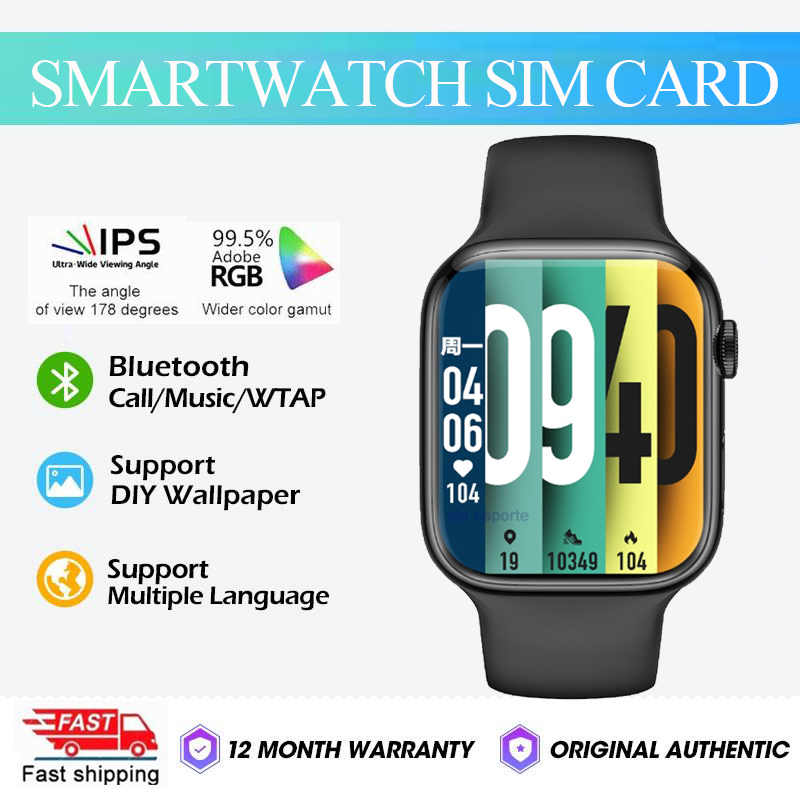 Jual Jam Tangan Smartwatch Sim Card Jawab Dan Membuat Panggilan Telepon ...