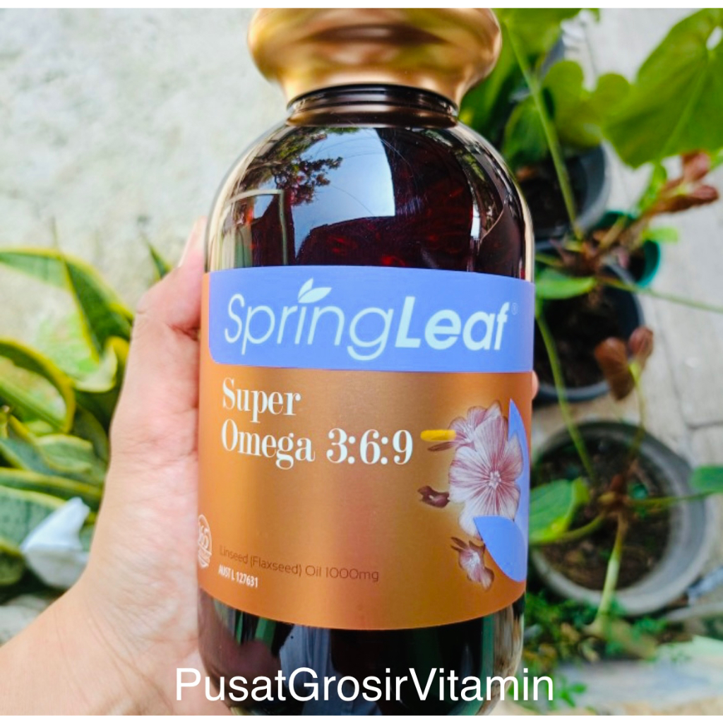 Jual Springleaf/spring Leaf premium 365 capsule Super Omega 3:6:9/omega ...