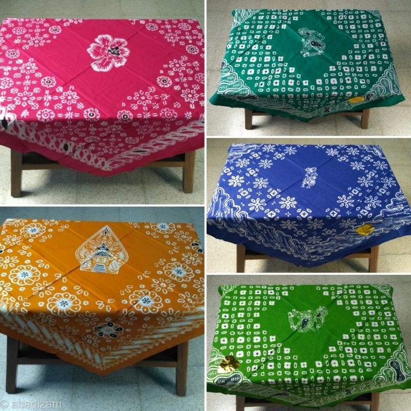 Jual Taplak meja batik Merak manis solo Jumputan Taplak meja tamu ...