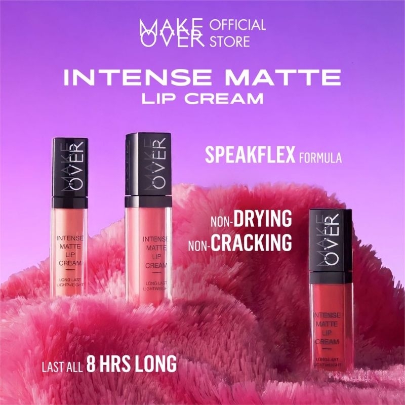 Jual Make Over Intense Matte Lip Cream | Shopee Indonesia