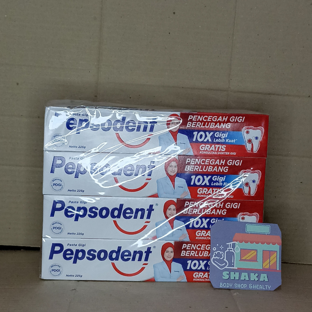 Jual Pepsodent 225 GR Pencegah Gigi Berlubang Tooth Paste | Shopee ...