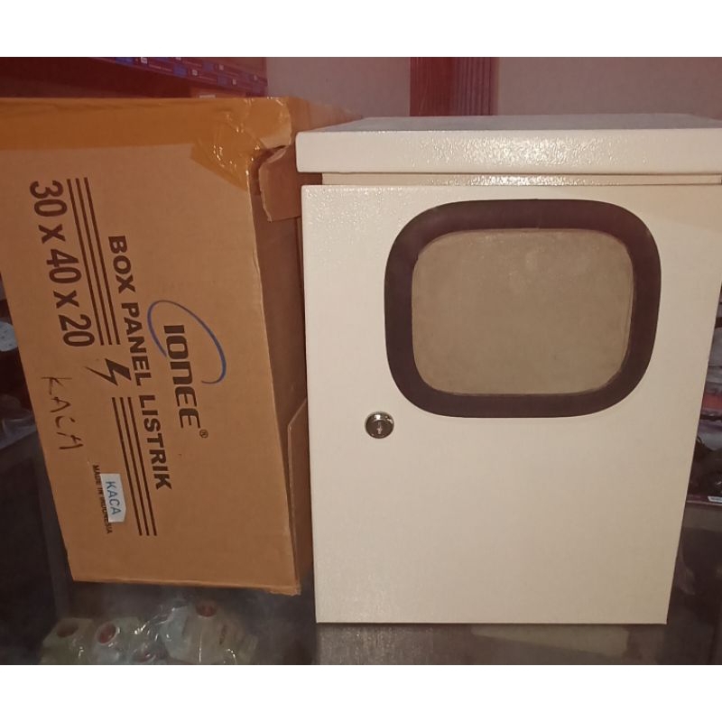 Jual Box Panel Topi Kaca 30x40x20 1 Pintu cocok buat meteran PLN, Lebih ...