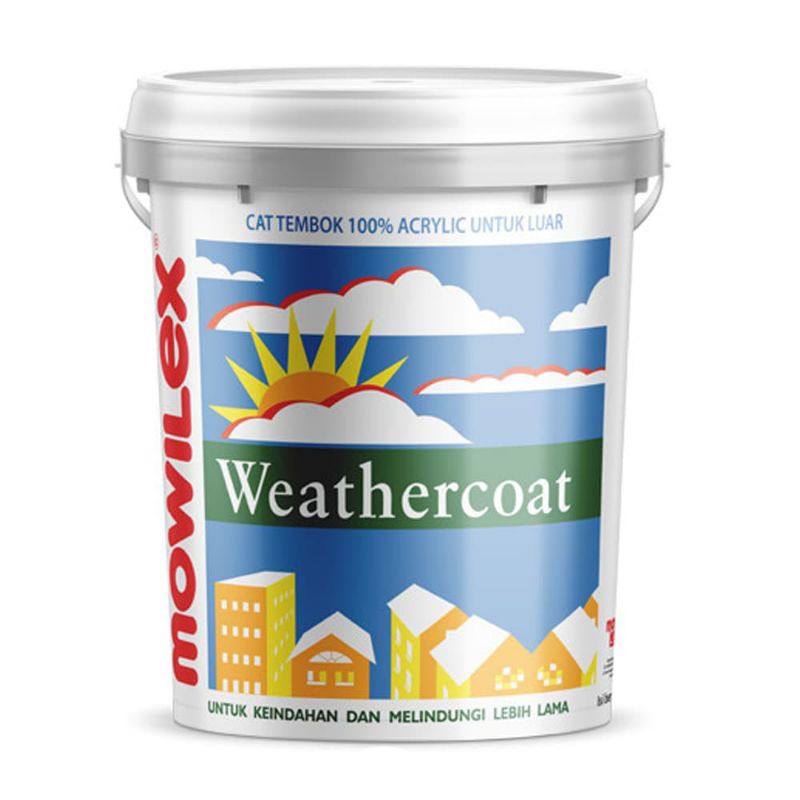 Jual Mowilex Weathercoat Cat Luar Exterior Shopee Indonesia