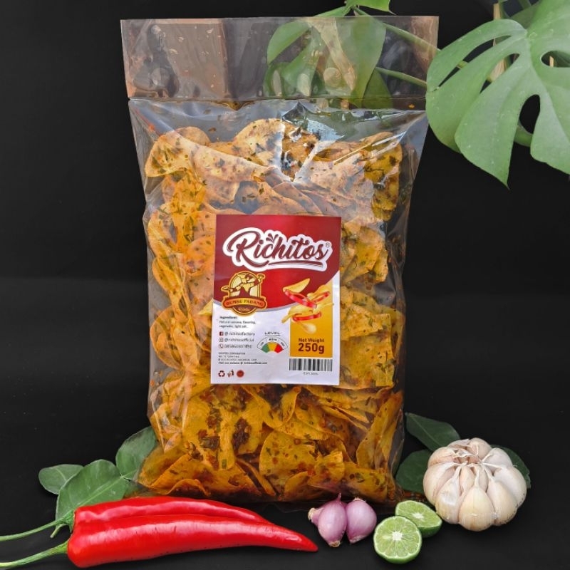 Jual Keripik Singkong Balado Pedas Khas Sate Padang, Sumpah Enak Banget ...