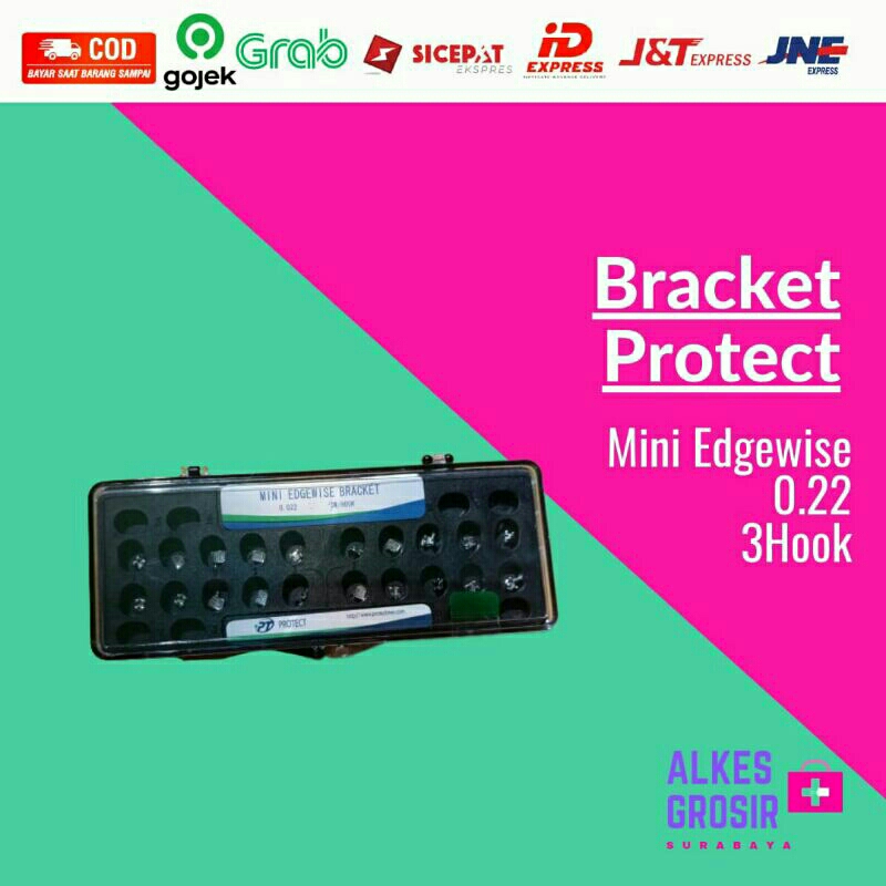 Jual Bracket PROTECT Mini Edgewise 018 022 3hook PREMIUM ORIGINAL ...