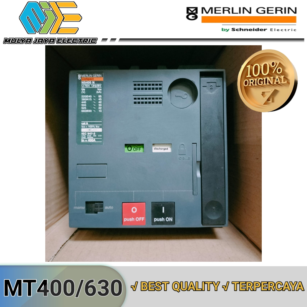 Jual Motor Mechanism MT400/630 Merlin Gerin Motorized MT 400/630 For ...