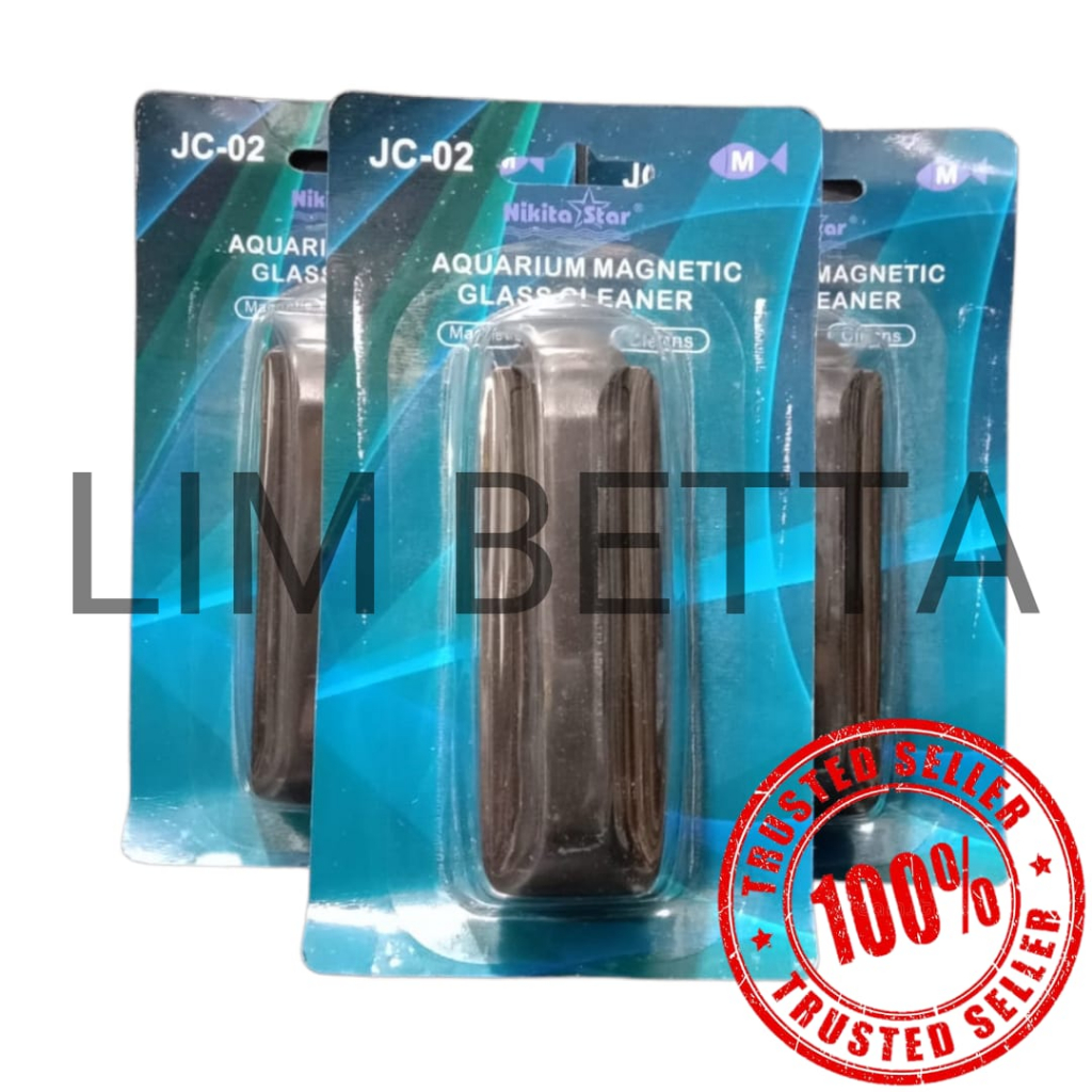 Jual JC-02 AQUARIUM MAGNETIC GLASS CLEANER / SIKAT MAGNET M | Shopee ...