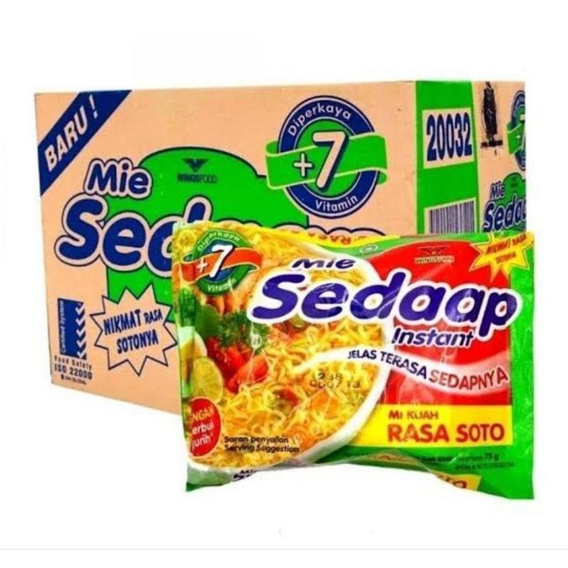 Jual Sedaap all varian / sedaap mie instant isi 40 per dus | Shopee ...