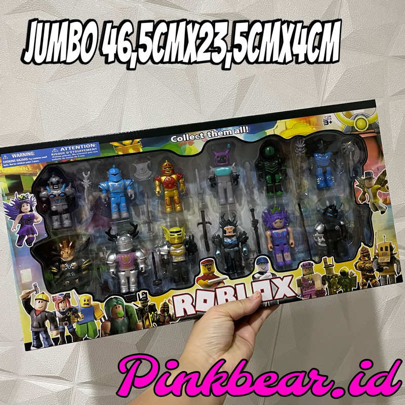 Jual Action Figure Roblox Set 12 Pcs Vidio Game Roblox Broo Heaven ...