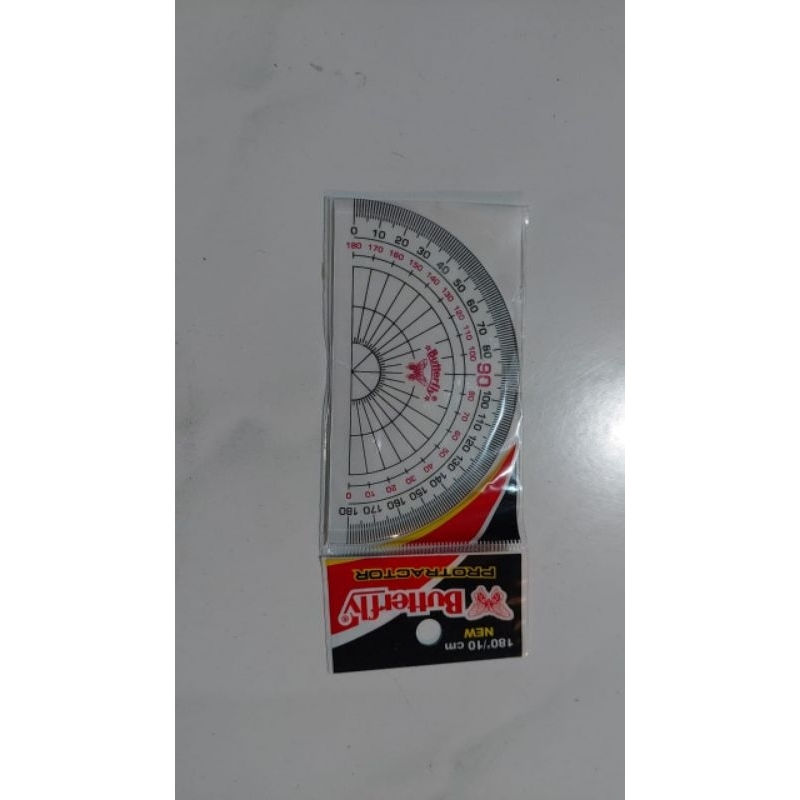 Jual [1 PCS] BUSUR DERAJAT PROTRACTOR 180⁰ / 10 CM | Shopee Indonesia