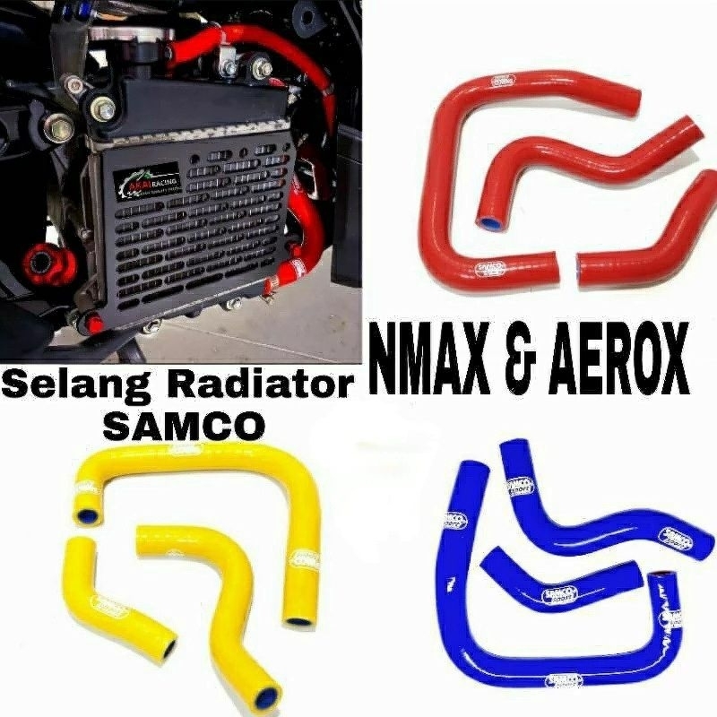 Jual Selang Samco Radiator PNP Nmax Old Nmax New Aerox 155 | Shopee ...