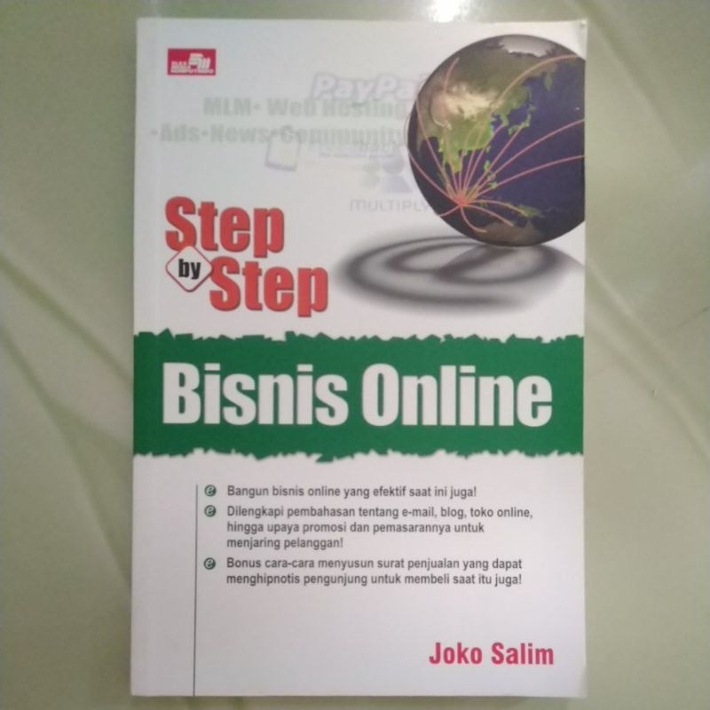 Jual Buku Komputer Step by Step Bisnis Online - Joko Salim | Shopee Indonesia