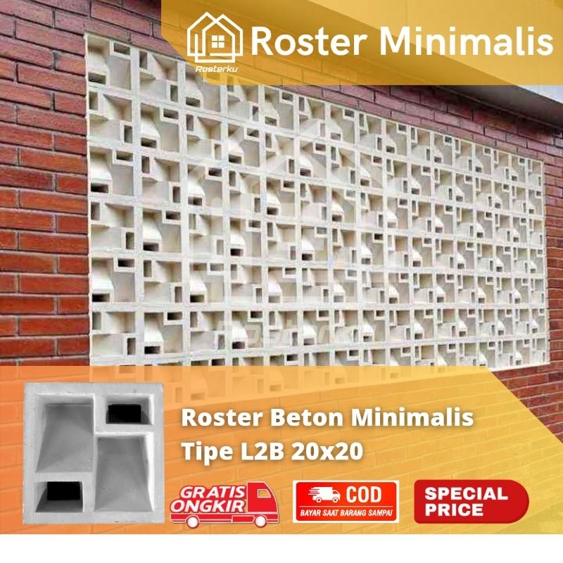 Jual Roster Minimalis Beton Tipe L2 BARU | Shopee Indonesia