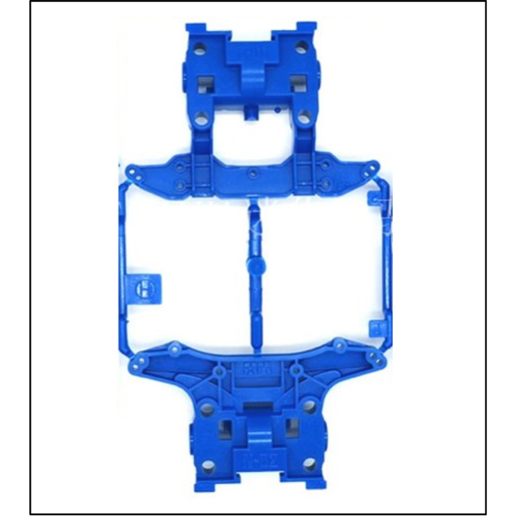 Jual Tamiya MS Pro Chassis N-02 T-01 / NT Unit Dark Blue / Biru (NT ...