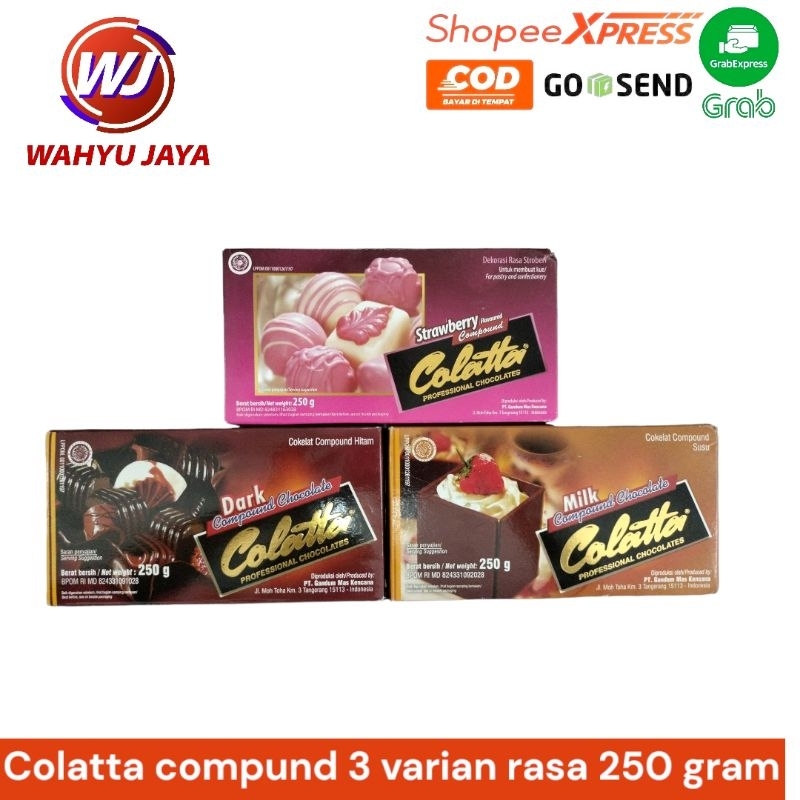 Jual Colatta compound 3 varian rasa 250 gram | Shopee Indonesia