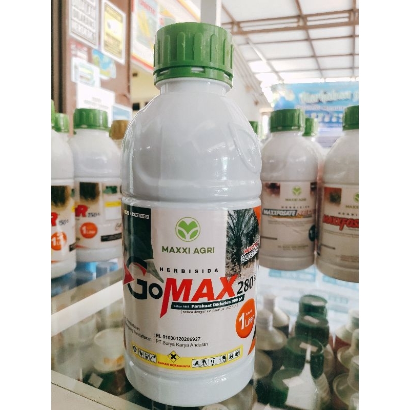 Jual GOMAX PARAQUAT 290SL HERBISIDA ORIGINAL 1L | Shopee Indonesia