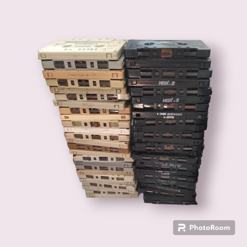 Jual kaset pita untuk pajangan hitam putih | Shopee Indonesia