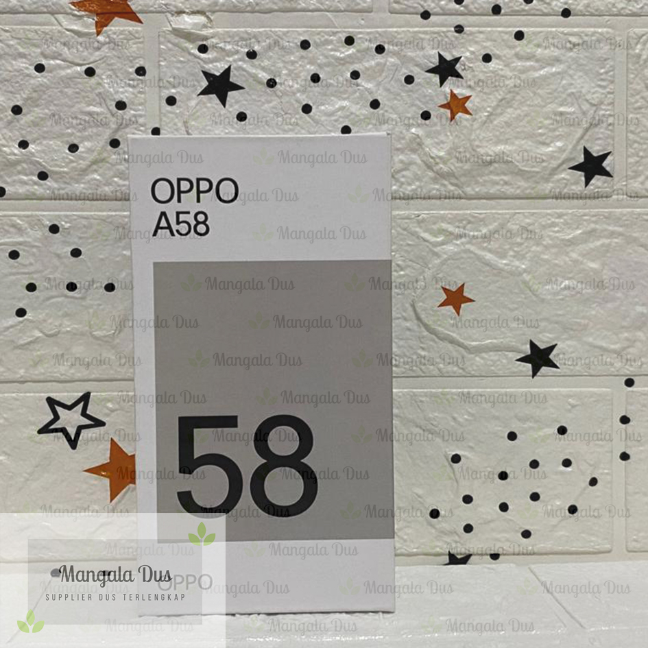 Jual DUS OPPO A58 - FREE STIKER DAN READY FULLSET - CHARGER+HF | Shopee ...