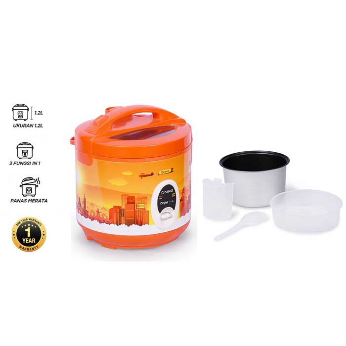 Jual RICE COOKER NIKO LANDMARK ( TUTUP KACA ) (1,2L) | Shopee Indonesia