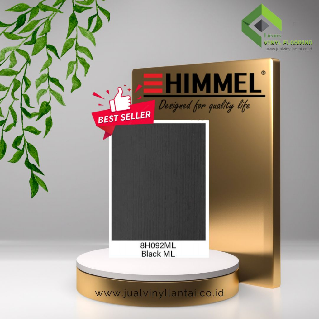 Jual HPL HIMMEL kode 8H092ML-Black ML tebal 0,8mm | Shopee Indonesia