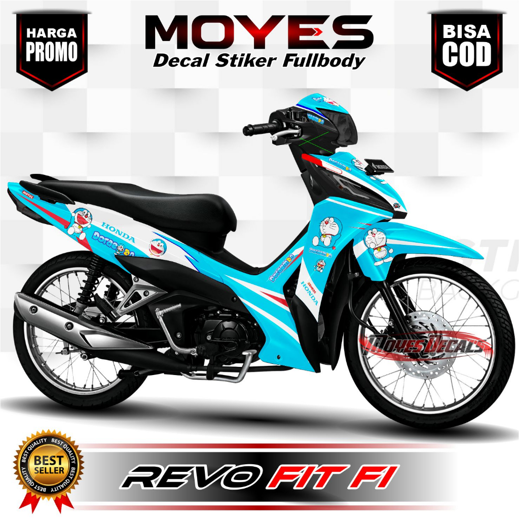Jual Decal Revo Fit Fi New Full Body - Stiker Motor Revo Fi Full Body ...