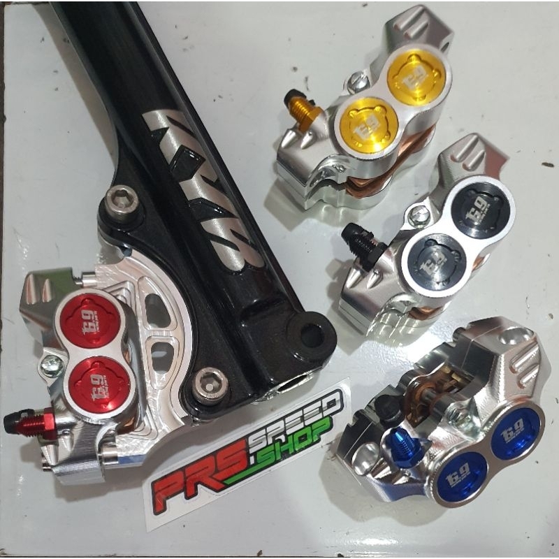 Jual kaliper formula 69 4 piston braket mio piringan 260mm 220mm 81 220 ...