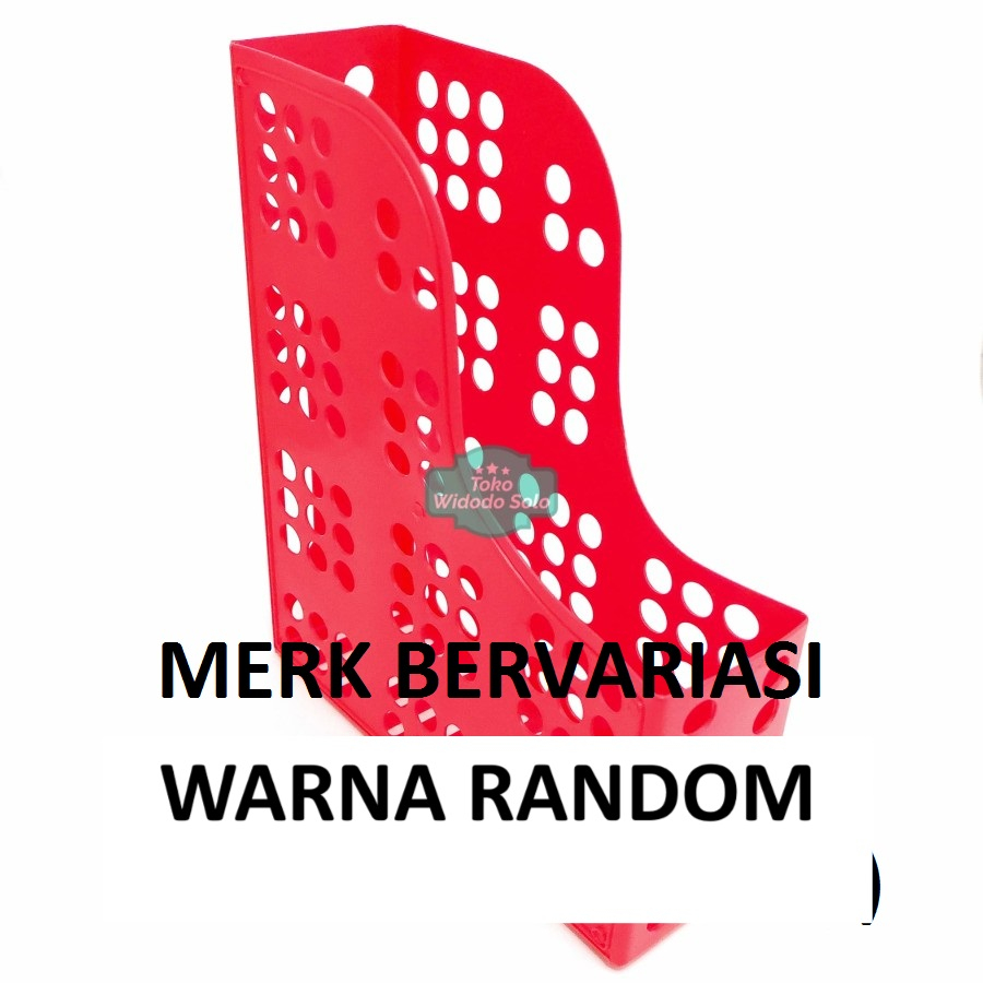 Jual 1 BUAH Box File Folio Plastik Lubang (Magazine File Warna Polos ...